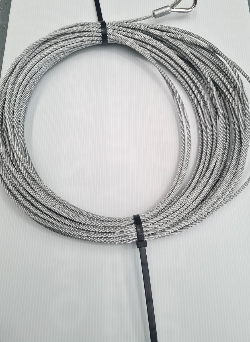 PACIFIC HOIST - REPLACEMENT WIRE ROPE 5MM X 25M - Langys Seaford